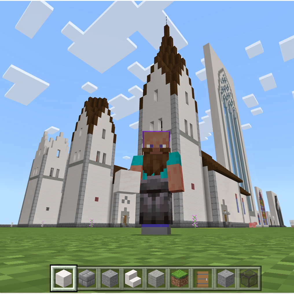 Från verkligheten till Minecraft -Riksantikvarieämbetet